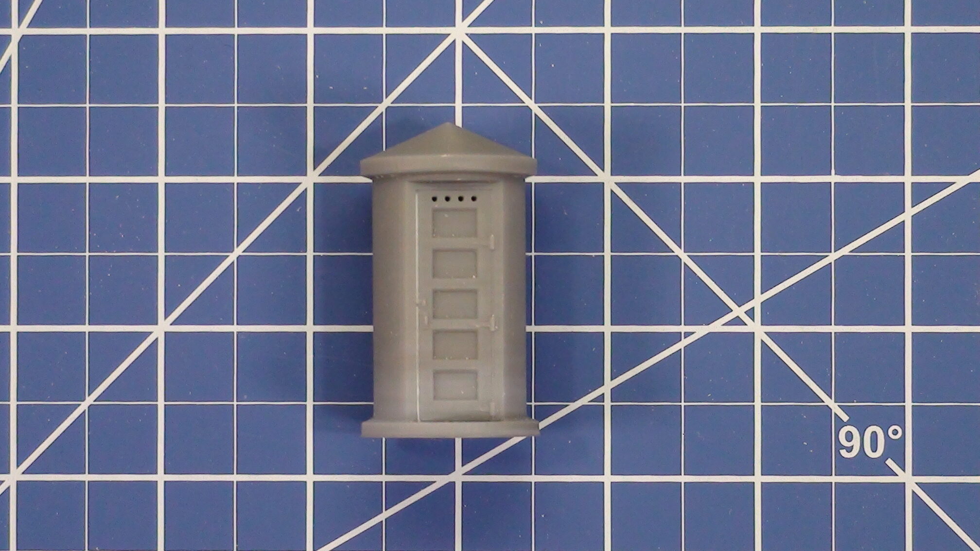 SP Style Early Concrete Phone Booth “Mushroom” – O Scale – Wild Hare ...